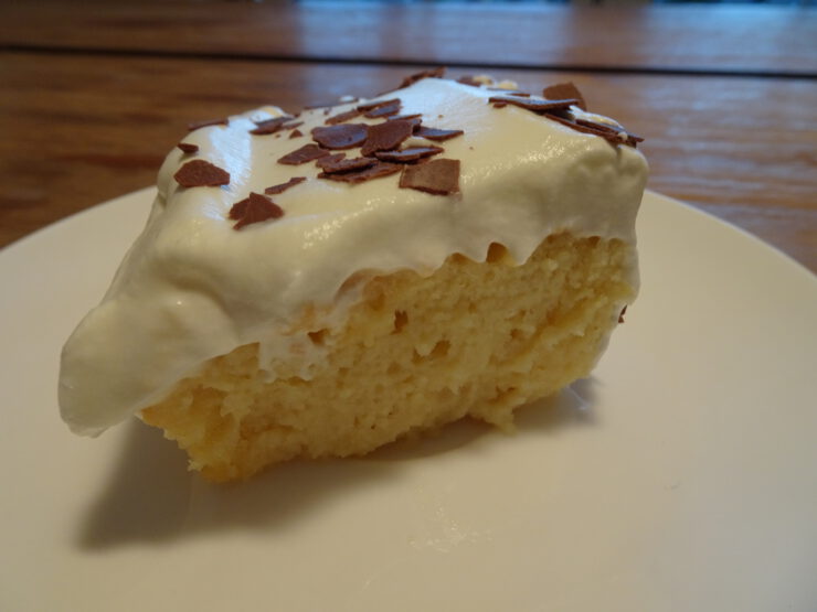 3 Leches cake – a soaked cake desert from Latin America