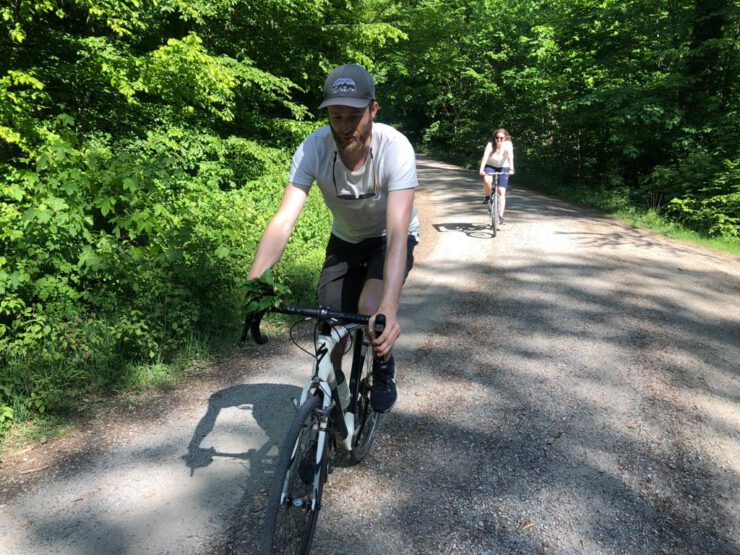 Mini adventure: Cycle through the forest and gather wild garlic